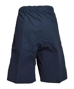 Aspesi Logo Patch Cargo Bermuda Shorts - Blue