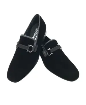 FERRAGAMO Horsebit Loafers - Black