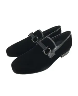 FERRAGAMO Horsebit Loafers - Black