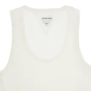 Bottega Veneta Ribbed Sleeveless Tank Top