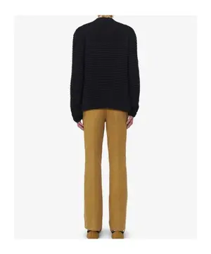 Alexander McQueen Logo Intarsia Crew Neck Jumper