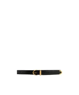 Khaite Buckle Belt - Black