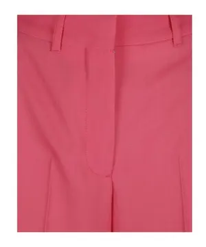 Stella McCartney Straight Leg Pleated Trousers - Watermelon