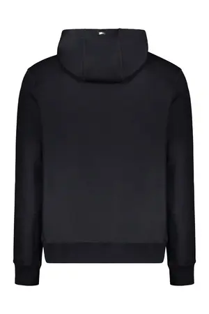 Herno Ribbed-hem Hoodie - Black