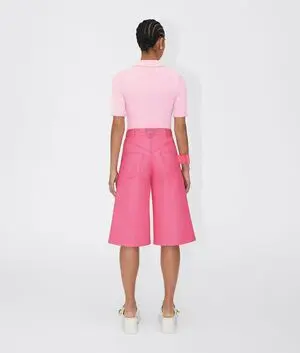 Bottega Veneta Ribbed Polo Top