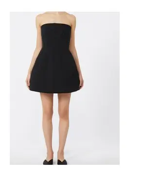 Max Mara Betel Sable Bustier Dress