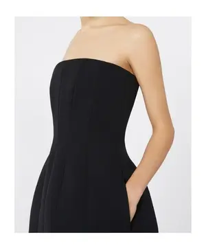 Max Mara Betel Sable Bustier Dress