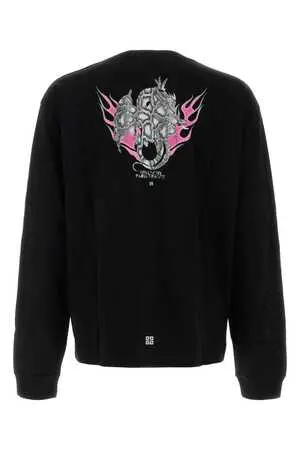 Givenchy Long-sleeved T-shirt With Embroidered Logo