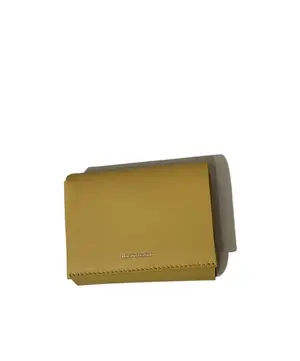 JIL SANDER Logo Wallet - Green
