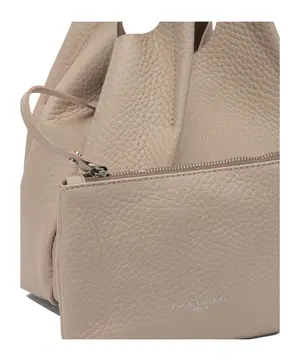 GIANNI CHIARINI Dua Logo Printed Tote Bag - Nude