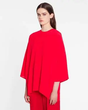 LANVIN Relaxed Fit Draped Blouse