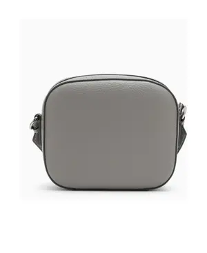 Stella McCartney Logo Perforated Crossbody Bag - Gray