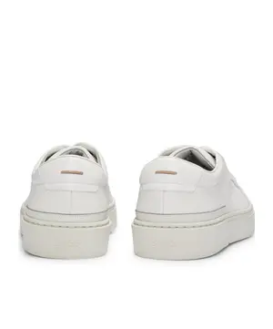 Hugo Boss Lace-up Low-top Sneakers - White