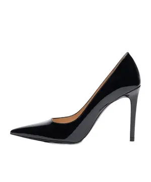 STUART WEITZMAN Power 100 Stiletto Heel Pumps - Black