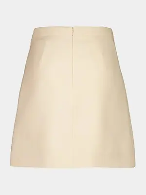 Valentino Garavani A-line Mini Skirt With Bow Detail