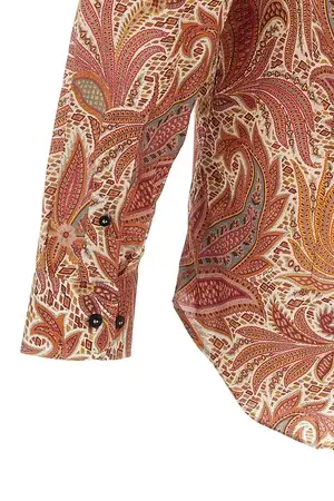 Etro Paisley Printed Long Sleeved Shirt