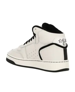 Saint Laurent Sl/80 Mid-top Sneakers - Pink