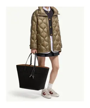Moncler Tote Bag With Embossed Logo