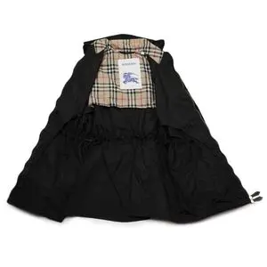 Burberry Hooded Drawstring Waist Coat
