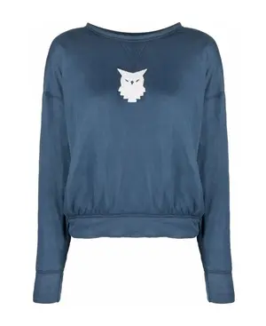 MAISON MARGIELA Owl Printed Crewneck Sweatshirt