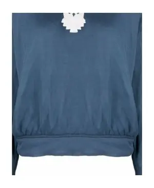MAISON MARGIELA Owl Printed Crewneck Sweatshirt