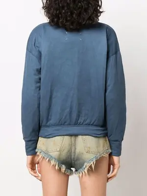 MAISON MARGIELA Owl Printed Crewneck Sweatshirt
