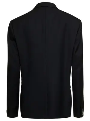 Versace Double-breasted Tailored Blazer