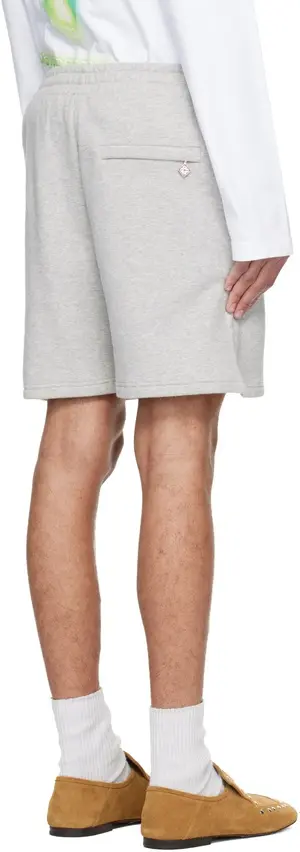 Casablanca Grey Drawstring Shorts