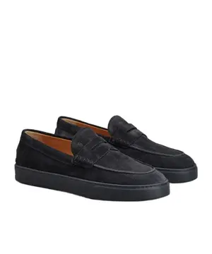 TOD'S Slip-on Loafers With Stamped Monogram