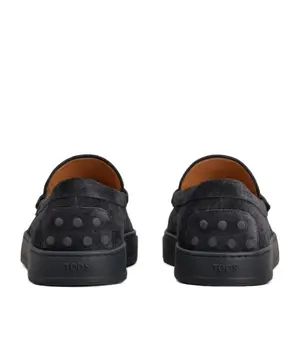 TOD'S Slip-on Loafers With Stamped Monogram