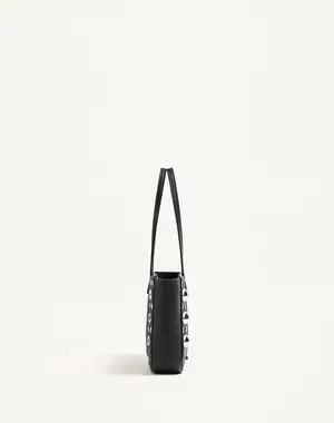 Valentino Garavani Vlogo Plaque Eyelet Detailed Shoulder Bag
