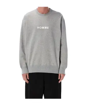 Comme Des Garçons Logo Crewneck Sweatshirt