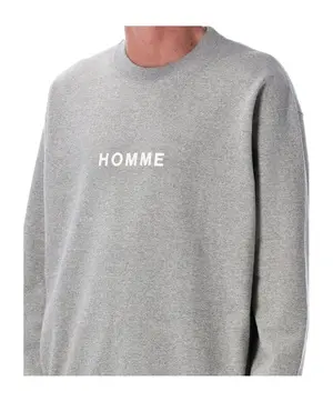 Comme Des Garçons Logo Crewneck Sweatshirt