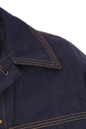 Bottega Veneta Crinkled Denim Jacket