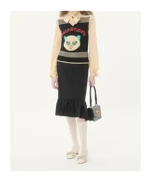 Valentino Garavani Le Chat De La Maison" Embroidered V-neck Gilet