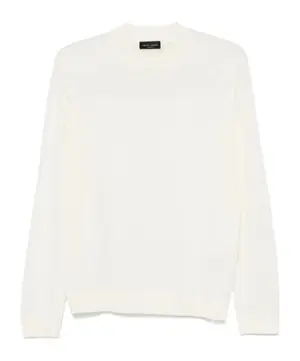 ROBERTO COLLINA Long Sleeve Ribbed Sweater