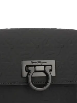 FERRAGAMO Logo Flip Satchel
