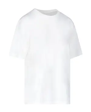 Khaite Mae Logo Patch Crewneck T-shirt