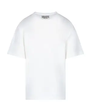 Khaite Mae Logo Patch Crewneck T-shirt