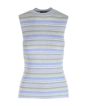 Theory Ribbed Mock Neck Tank Top