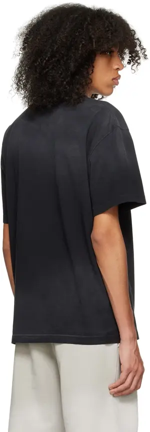 A-COLD-WALL* Gradient Logo Printed Crewneck T-shirt - Black