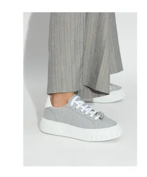 Casadei Glitter Low-top Sneakers