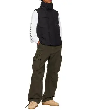 Moncler Vanil Down Gilet With Stand Collar