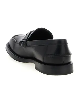 Moschino Berlin Square Toe Loafers