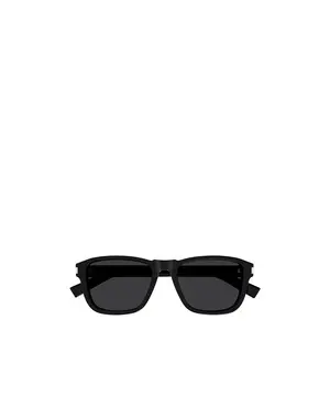 Saint Laurent Square Frame Sunglasses - Black