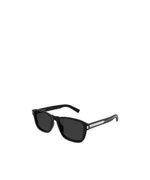 Saint Laurent Square Frame Sunglasses - Black