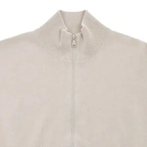 Brunello Cucinelli Long Sleeve Zip-up Sweater