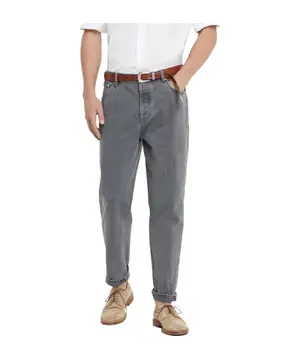 Brunello Cucinelli Straight Leg Denim Jeans