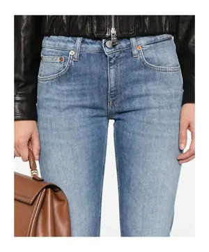 DONDUP Reina Straight-leg Jeans - Blue