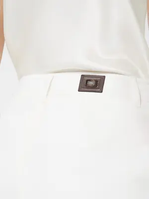 Max Mara Pleat Detailed Wide-leg Trousers
